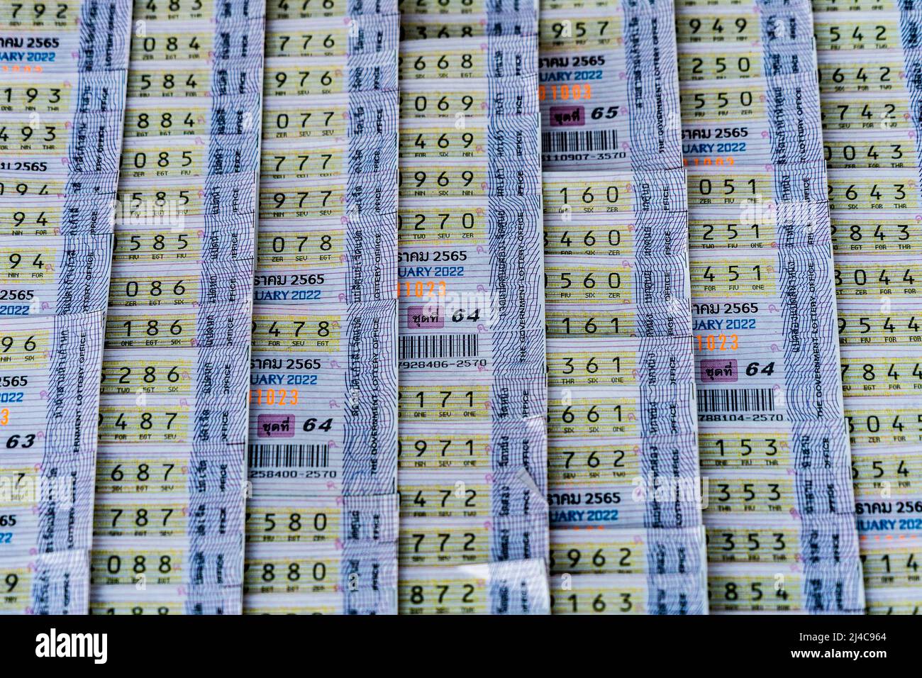 Lottery bangkok thailand asia hi-res stock photography and images - Alamy