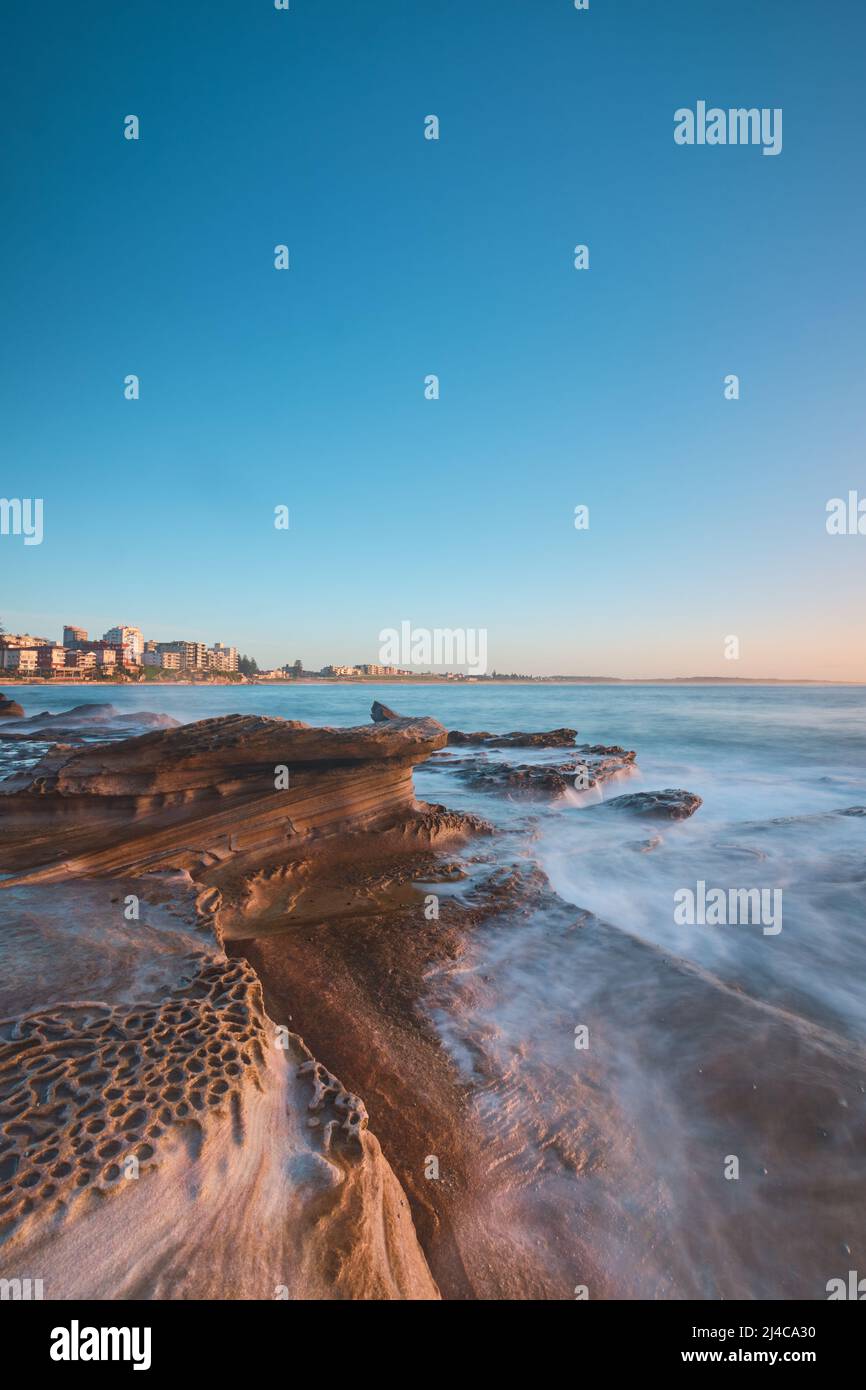 South Cronulla Beach Sunrise Stock Photo - Alamy