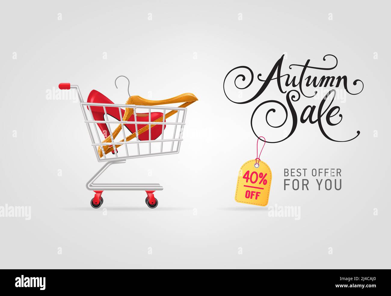 Promotion flyer shoe Stock Vector Images - Alamy