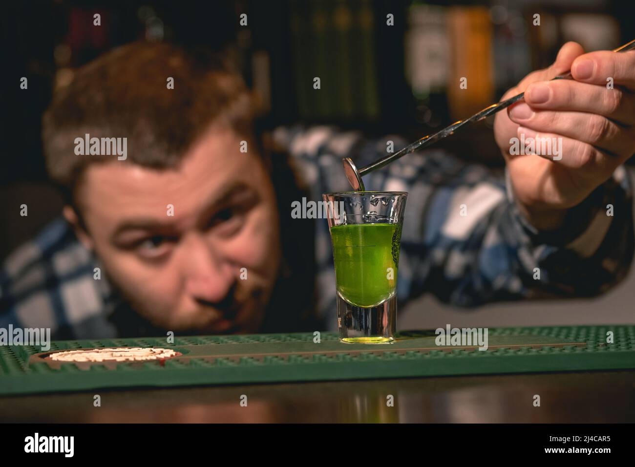Bartender taking out bar hi-res stock photography and images - Alamy