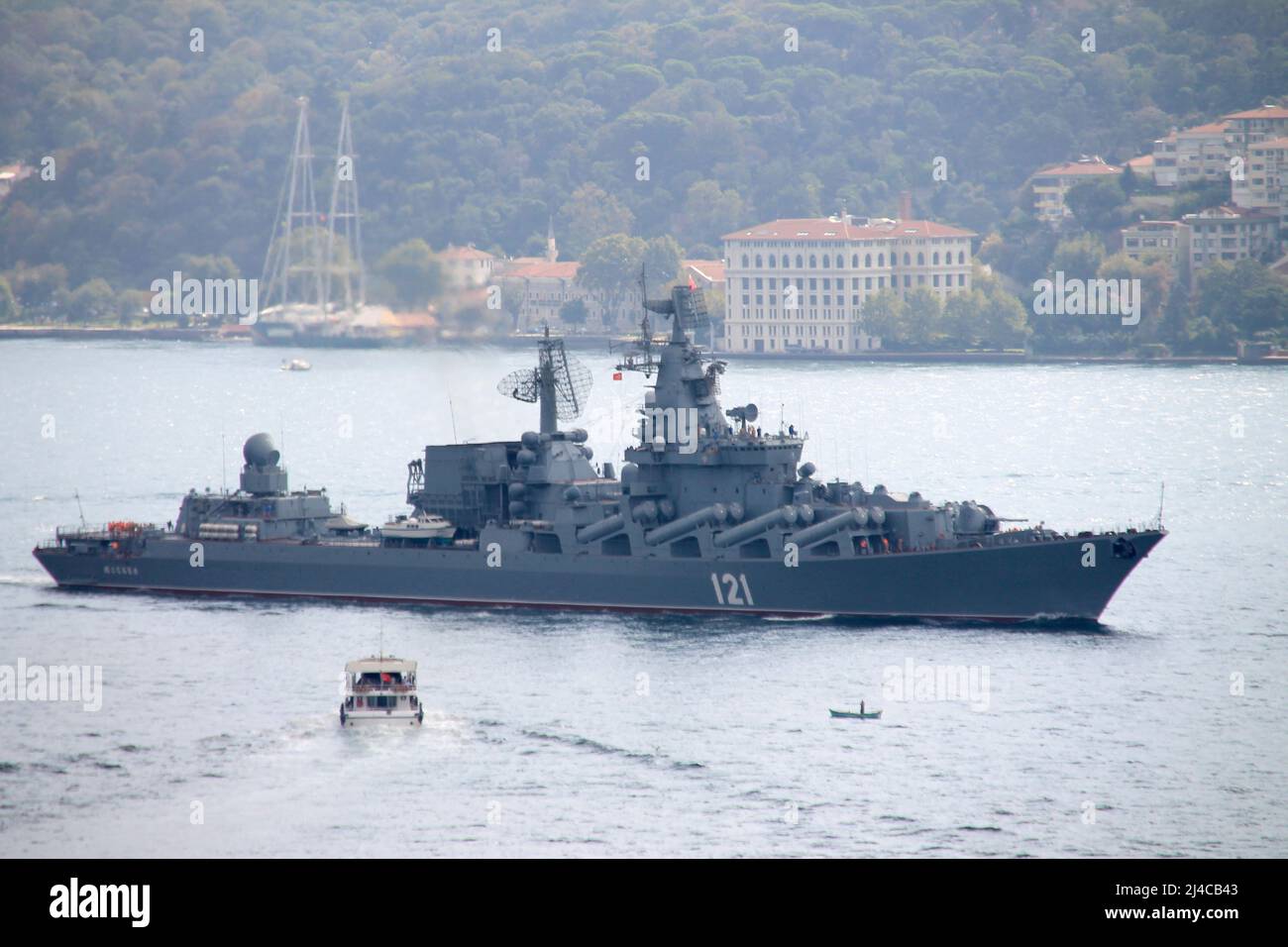 Istanbul, Turkey. 07th Sep, 2014. The Russian guided missile cruiser ...