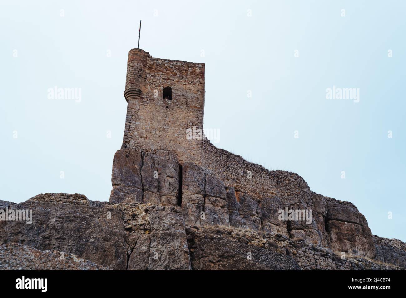 Atienza castle hi-res stock photography and images - Alamy