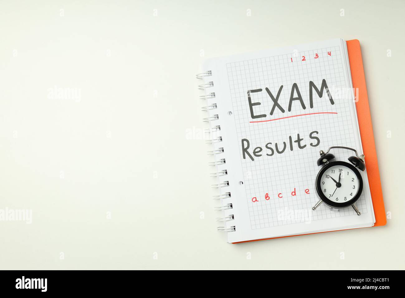 Concept of exams and tests, space for text Stock Photo - Alamy