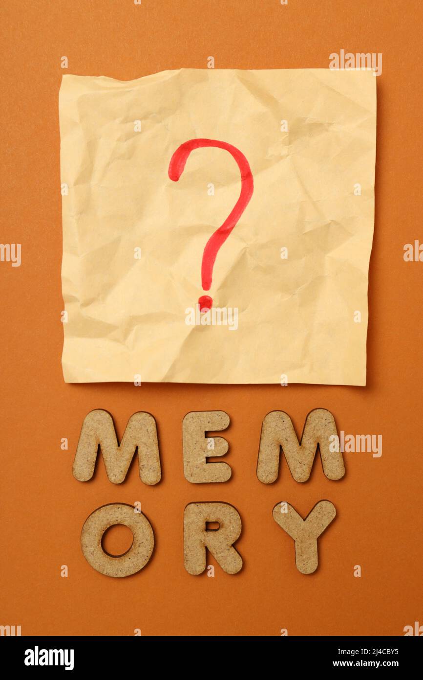 Memory loss concept puzzle hi-res stock photography and images - Alamy