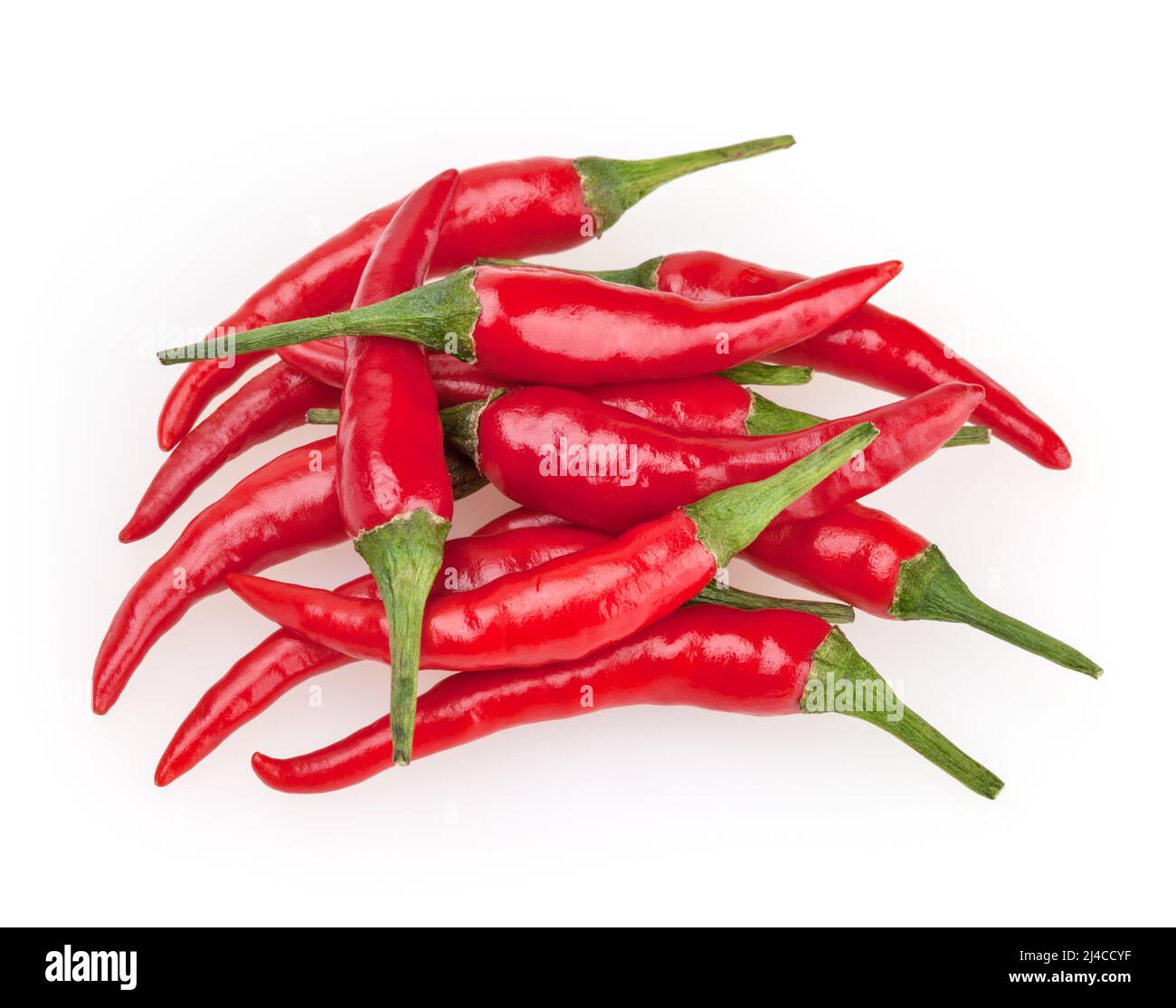 Red pepper isolated on white background Stock Photo - Alamy