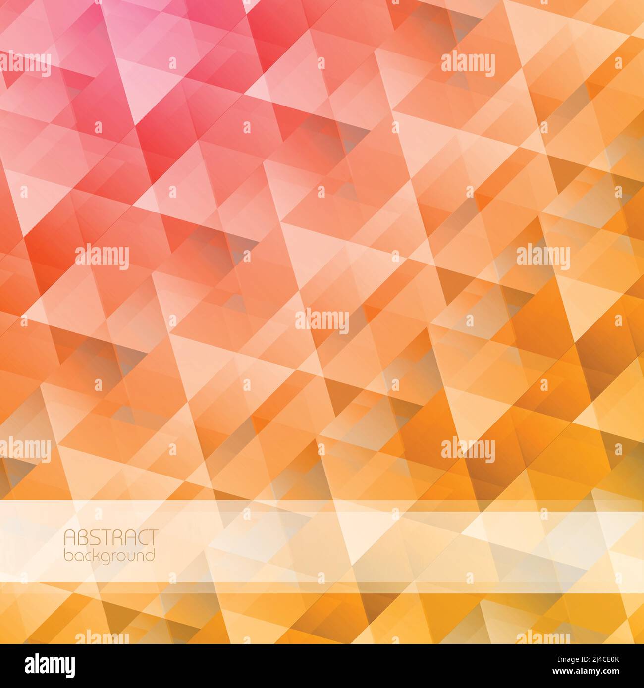 Bright abstract geometric background with colorful triangular crystal ...