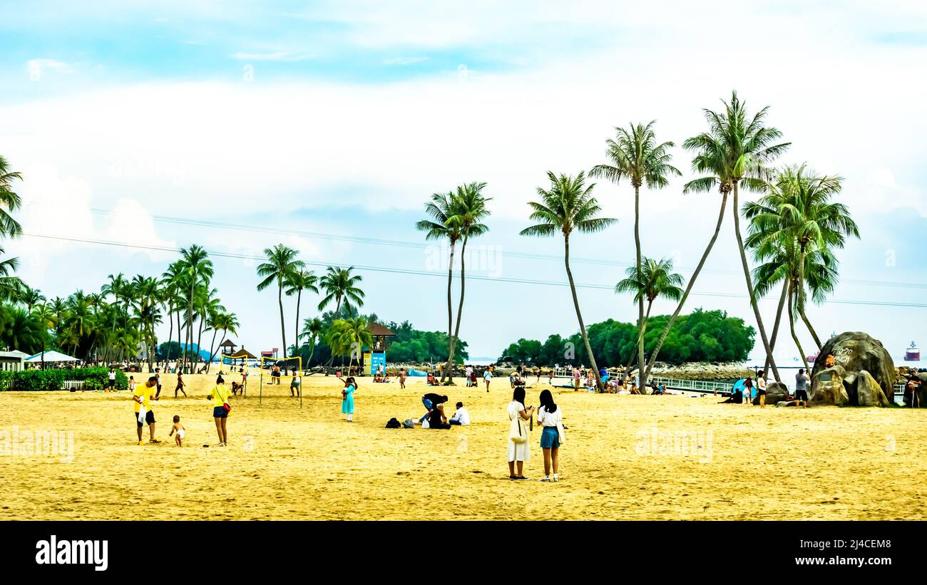 Siloso beach hi-res stock photography and images - Alamy