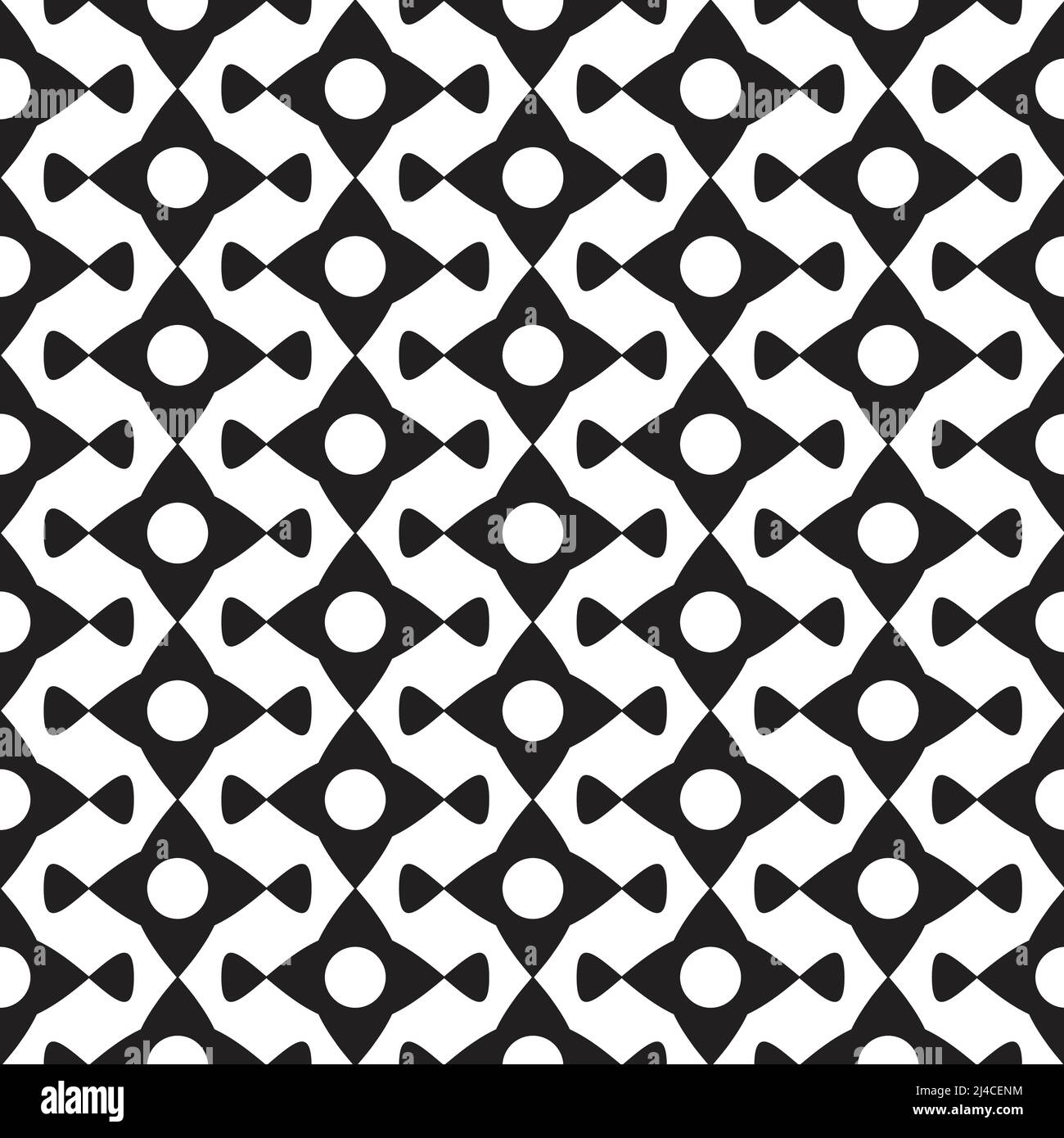 Abstract black minimalistic seamless pattern with geometric repeating ...