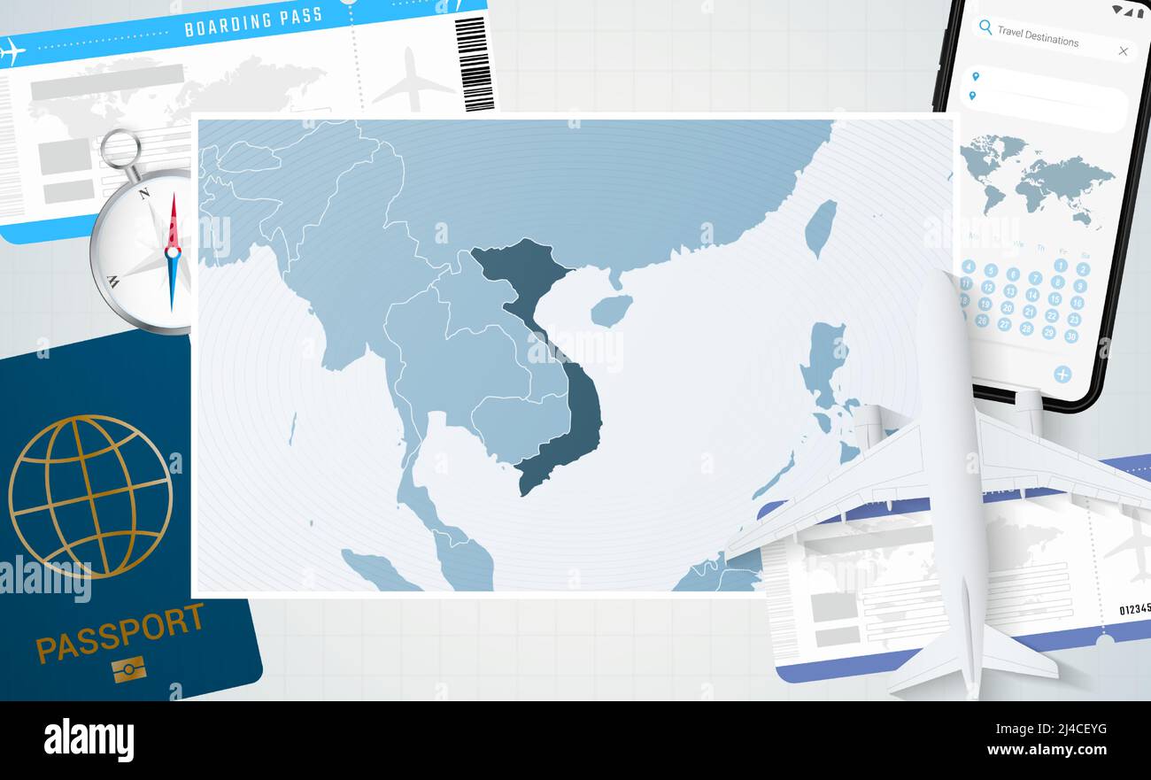 Tourist phone asia Stock Vector Images - Alamy