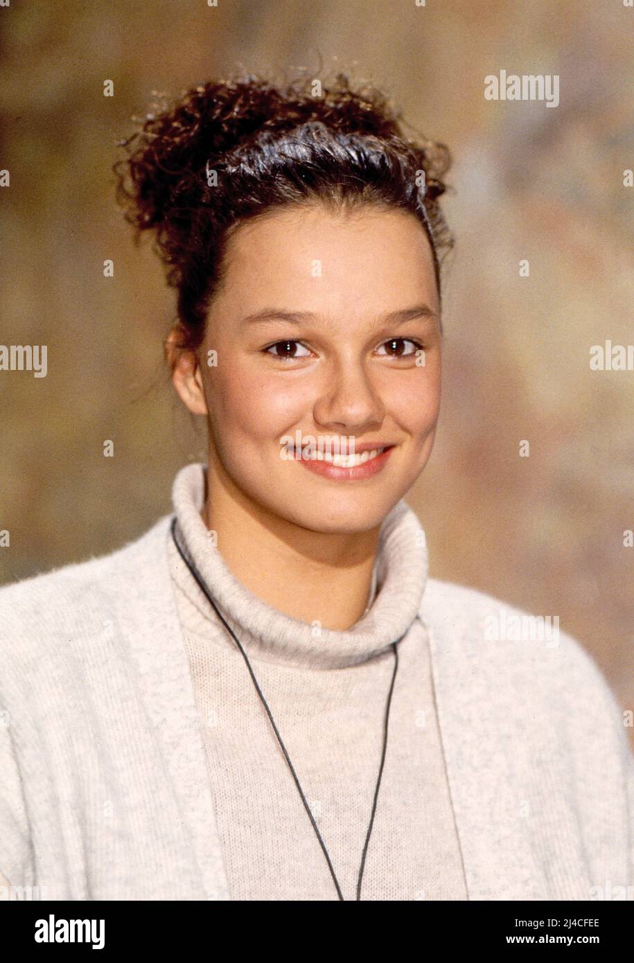 Franziska van Almsick, deutsche Schwimm-Europa- und Weltmeisterin ...