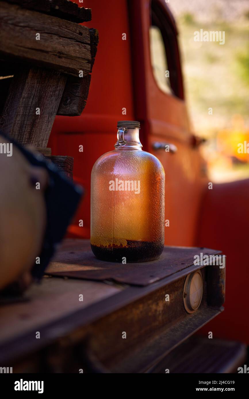 Clear Moonshine Jugs