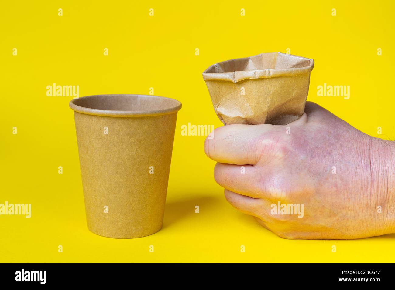 Recycled paper cup hi-res stock photography and images - Alamy