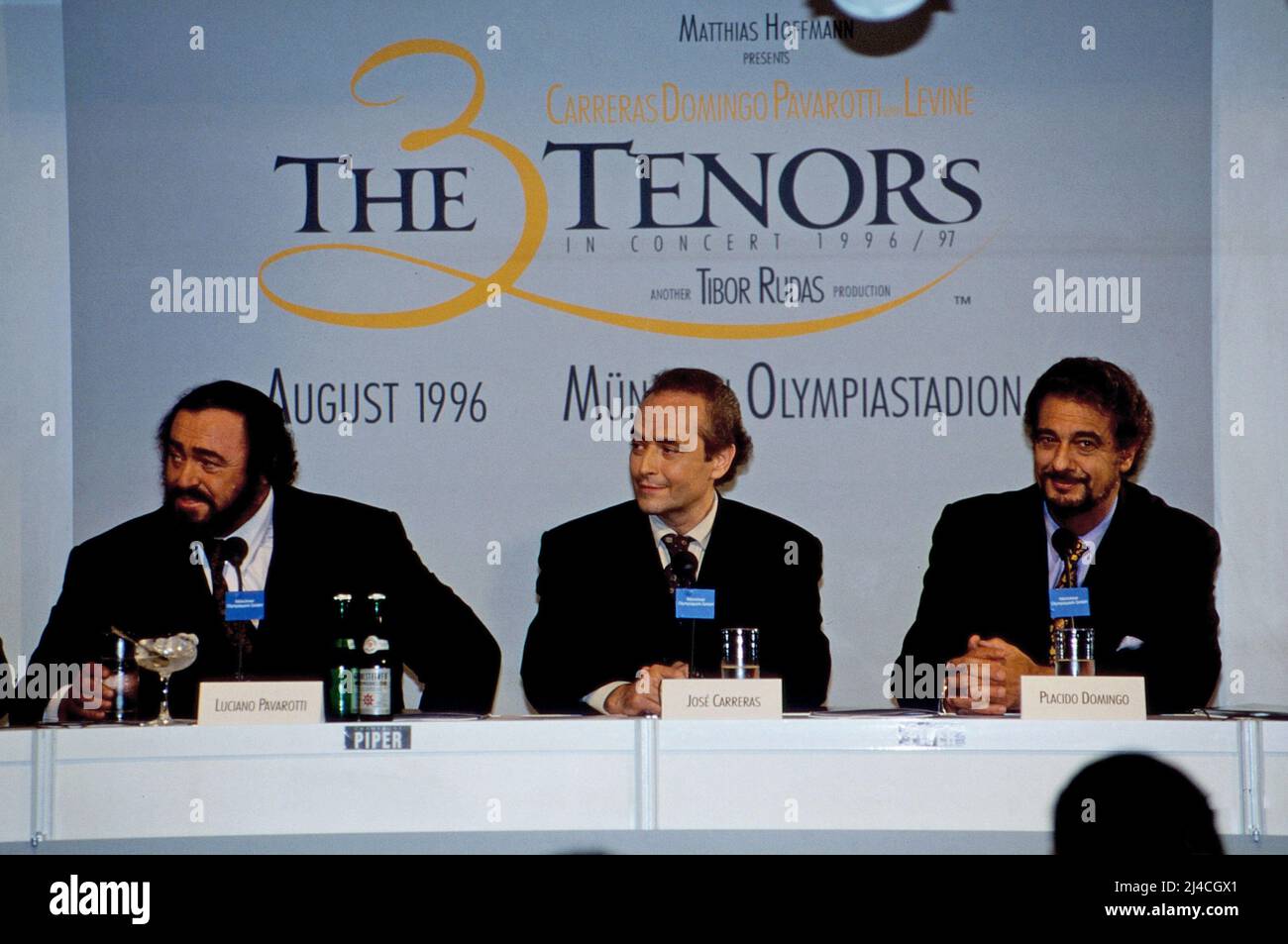DIE DREI TENÖRE, Luciano Pavarotti, Jose Carreras, Placido Domingo, bei ...