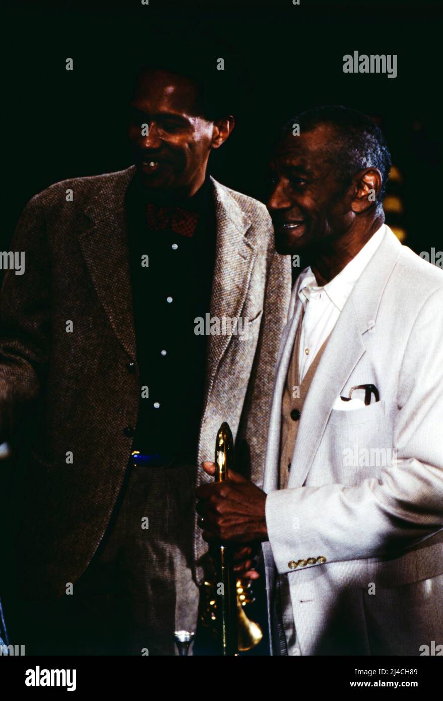 Jazz Fest Berlin, Philharmonie, Deutschland, 1986, Don Cherry and Jabbo ...