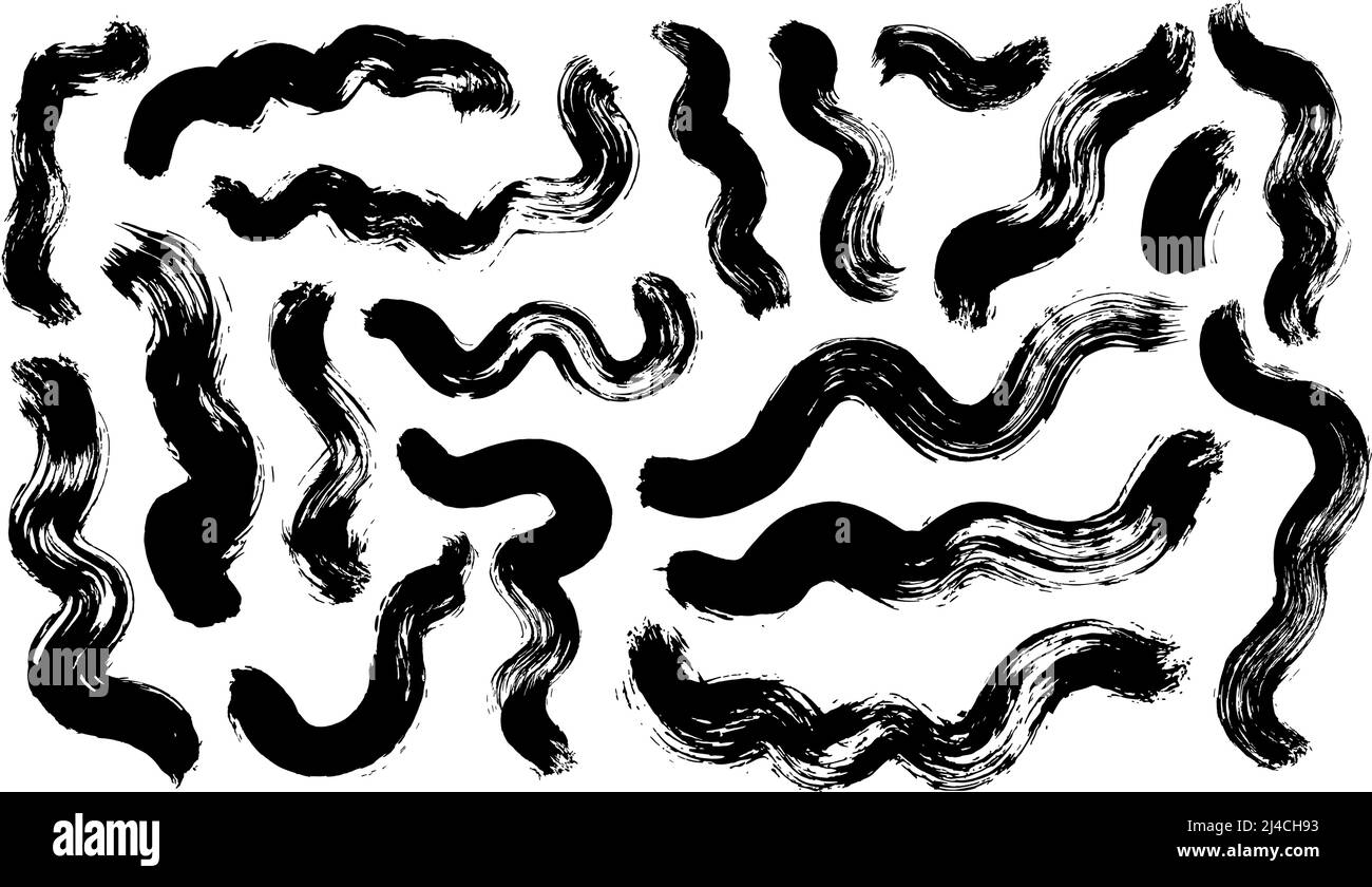 Random collection black hand Cut Out Stock Images & Pictures - Alamy