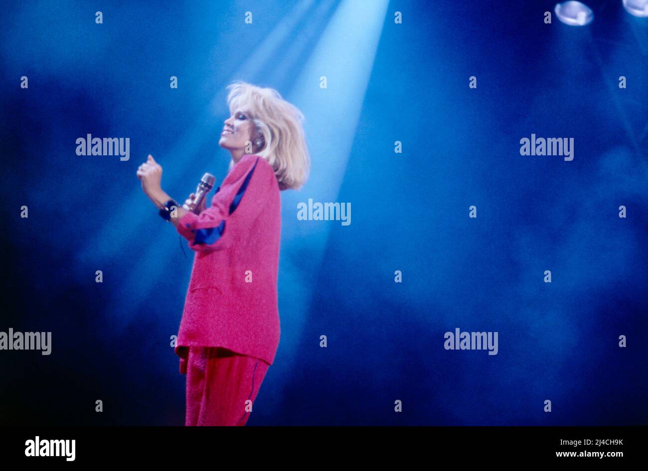 ARD Wunschkonzert, Musiksendung, Deutschland, 1989, musikalischer Gast ...