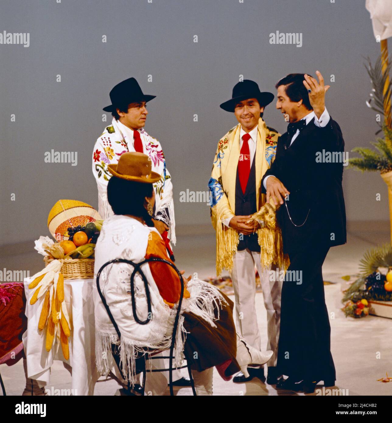 Vico Torriani präsentiert Peru Folklorico, ZDF Musiksendung ...