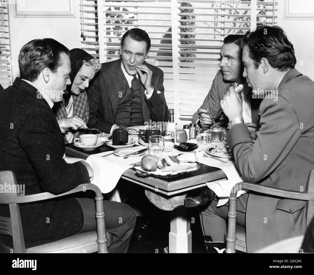JAMES CAGNEY MARIE WILSON RALPH BELLAMY PAT O'BRIEN and DICK FORAN ...