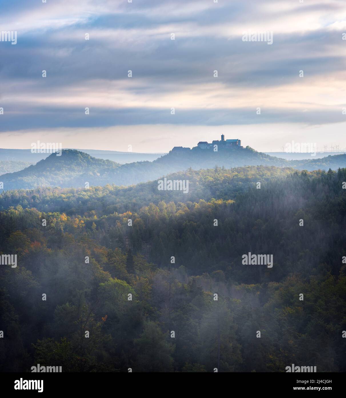 Wartburg castle eisenach thuringian forest hi-res stock photography and ...