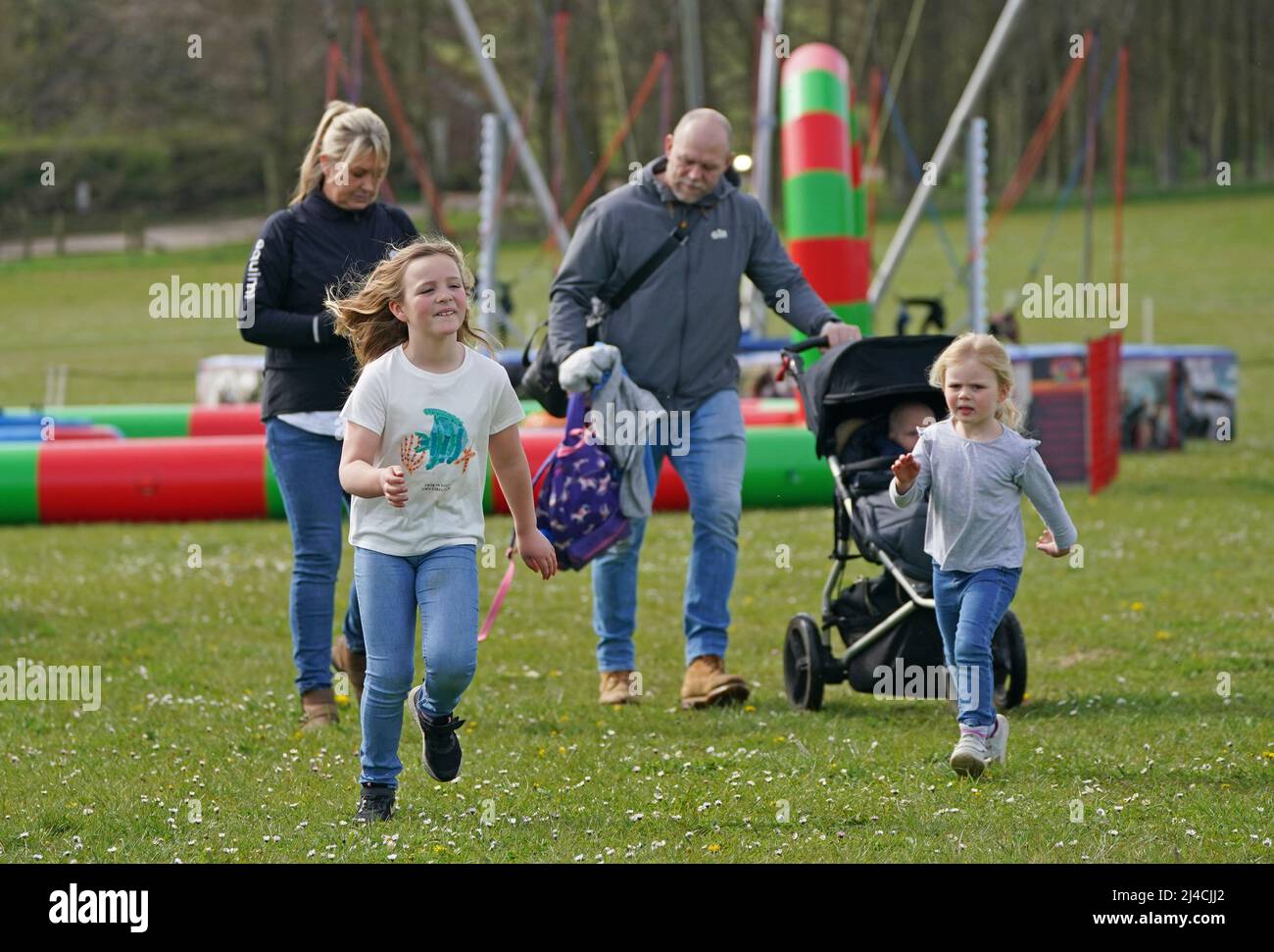 Zara tindall mike tindall children hi-res stock photography and images ...