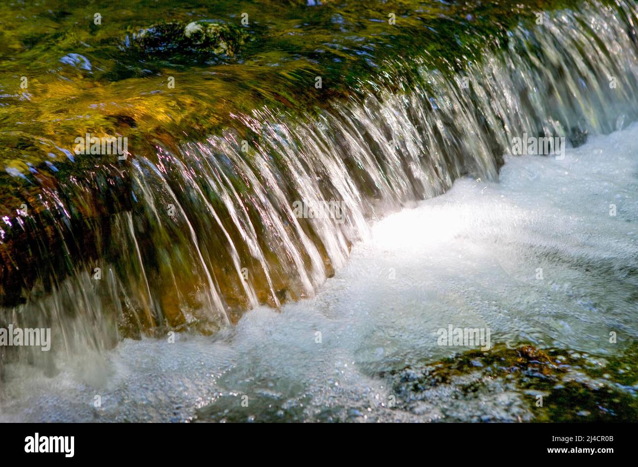 Bright light little waterfall hi-res stock photography and images - Alamy