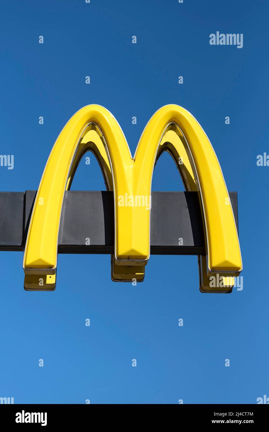 Mcdonalds mcdonald sign europe hi-res stock photography and images - Alamy
