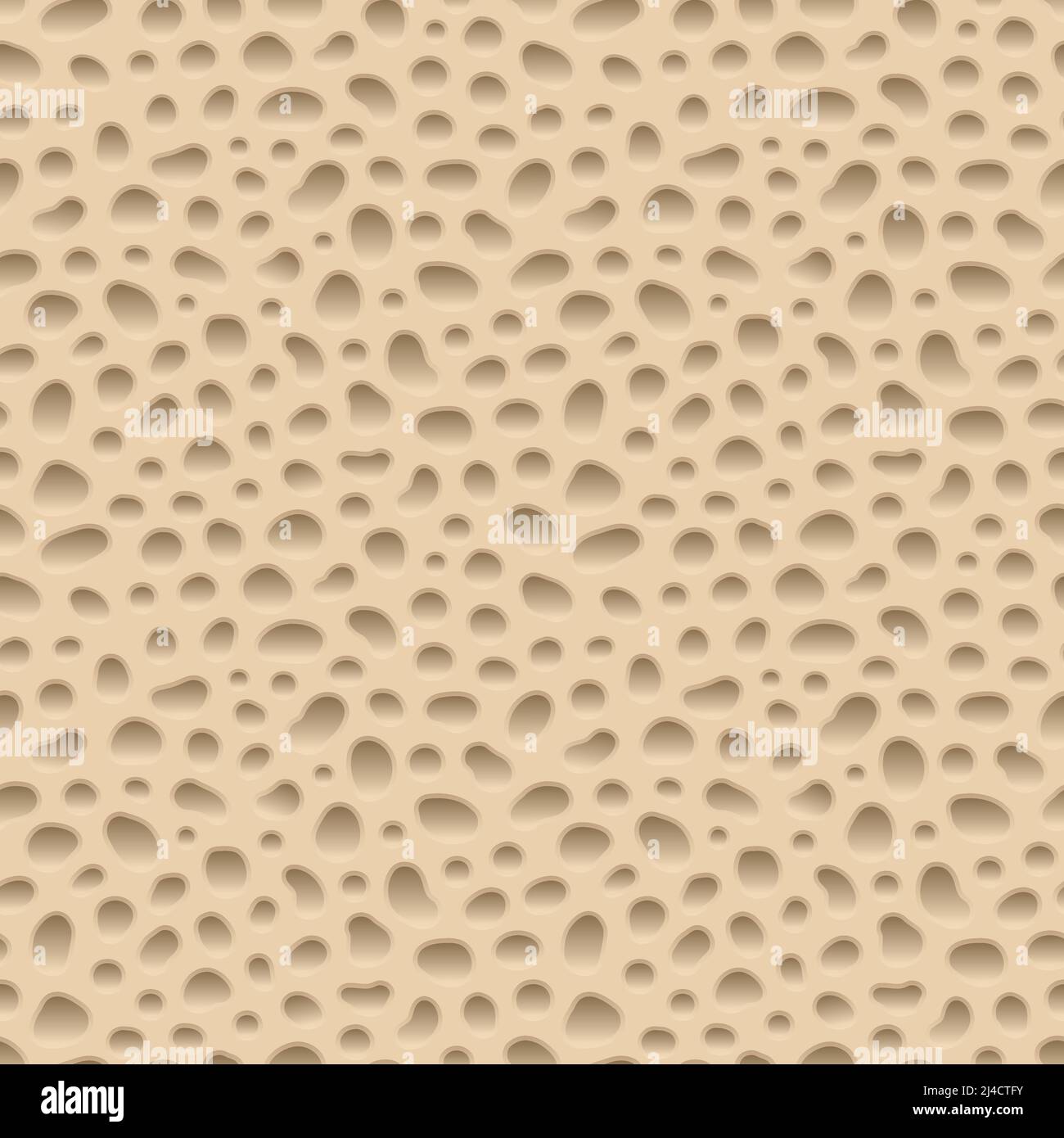 Bone spongy structure, bone structure vector seamless pattern. Spongy ...
