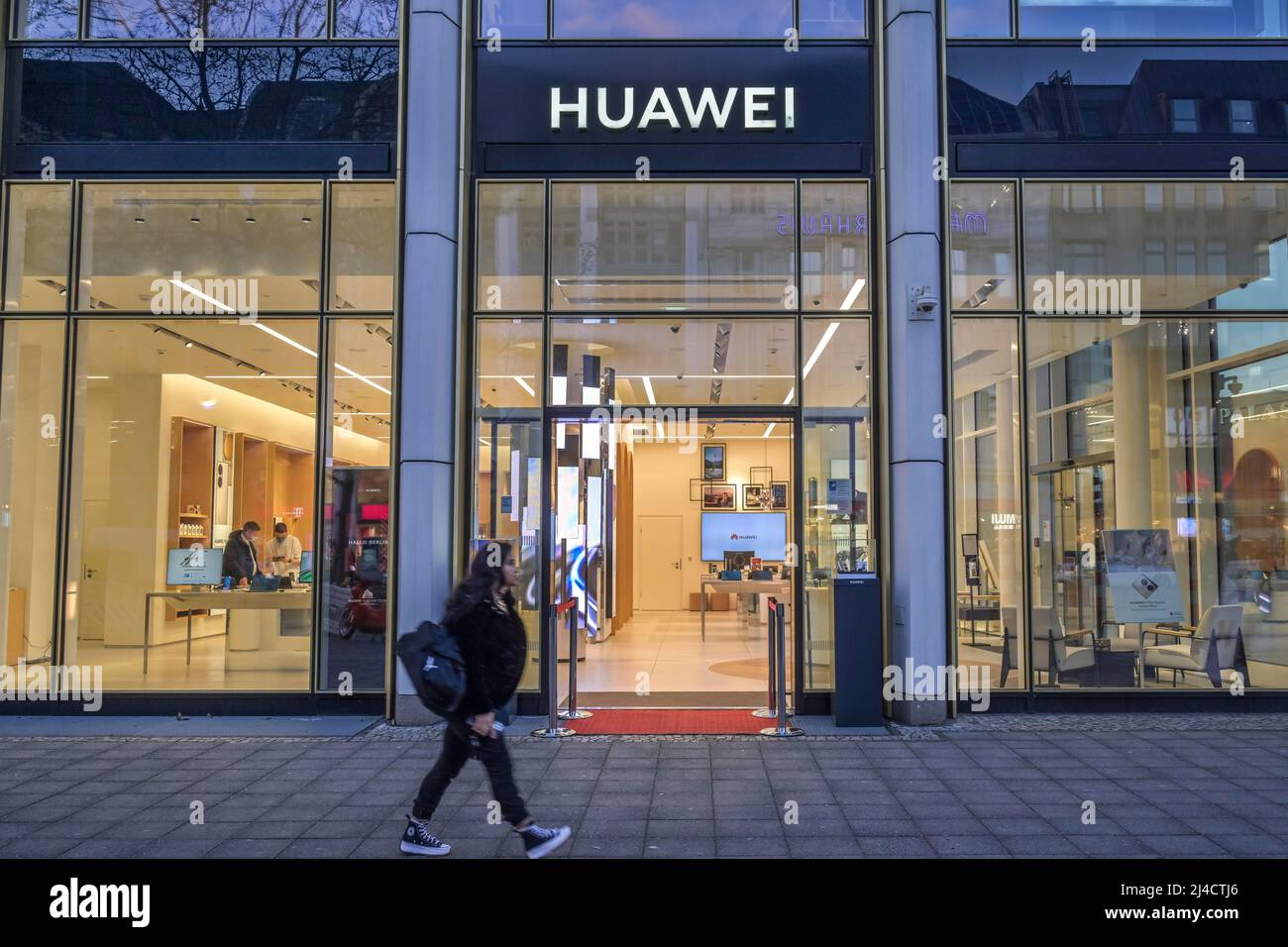 Huawei, Kurfuerstendamm, Charlottenburg-Wilmersdorf, Berlin, Germany ...