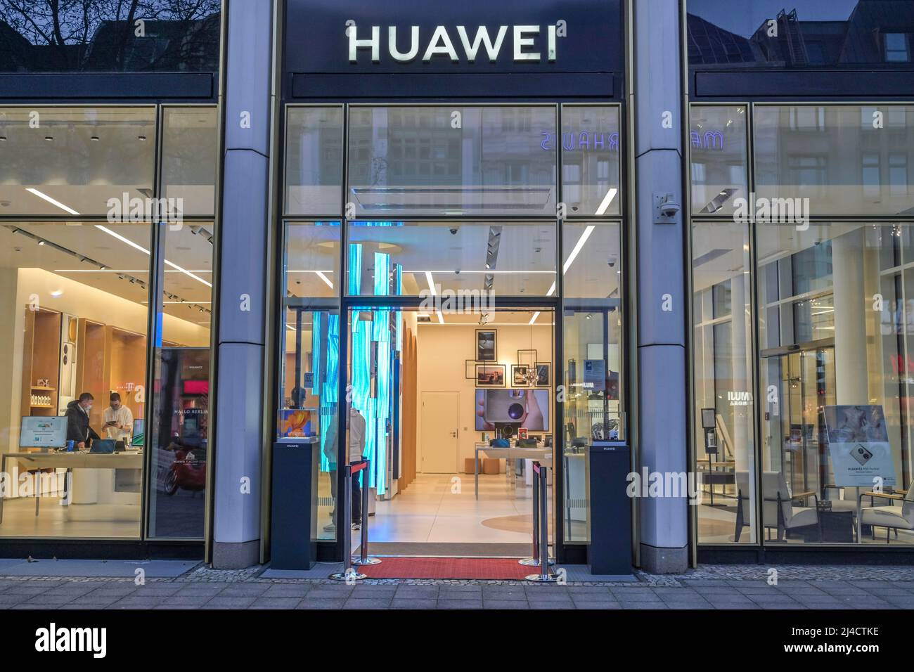 Huawei, Kurfuerstendamm, Charlottenburg-Wilmersdorf, Berlin, Germany ...