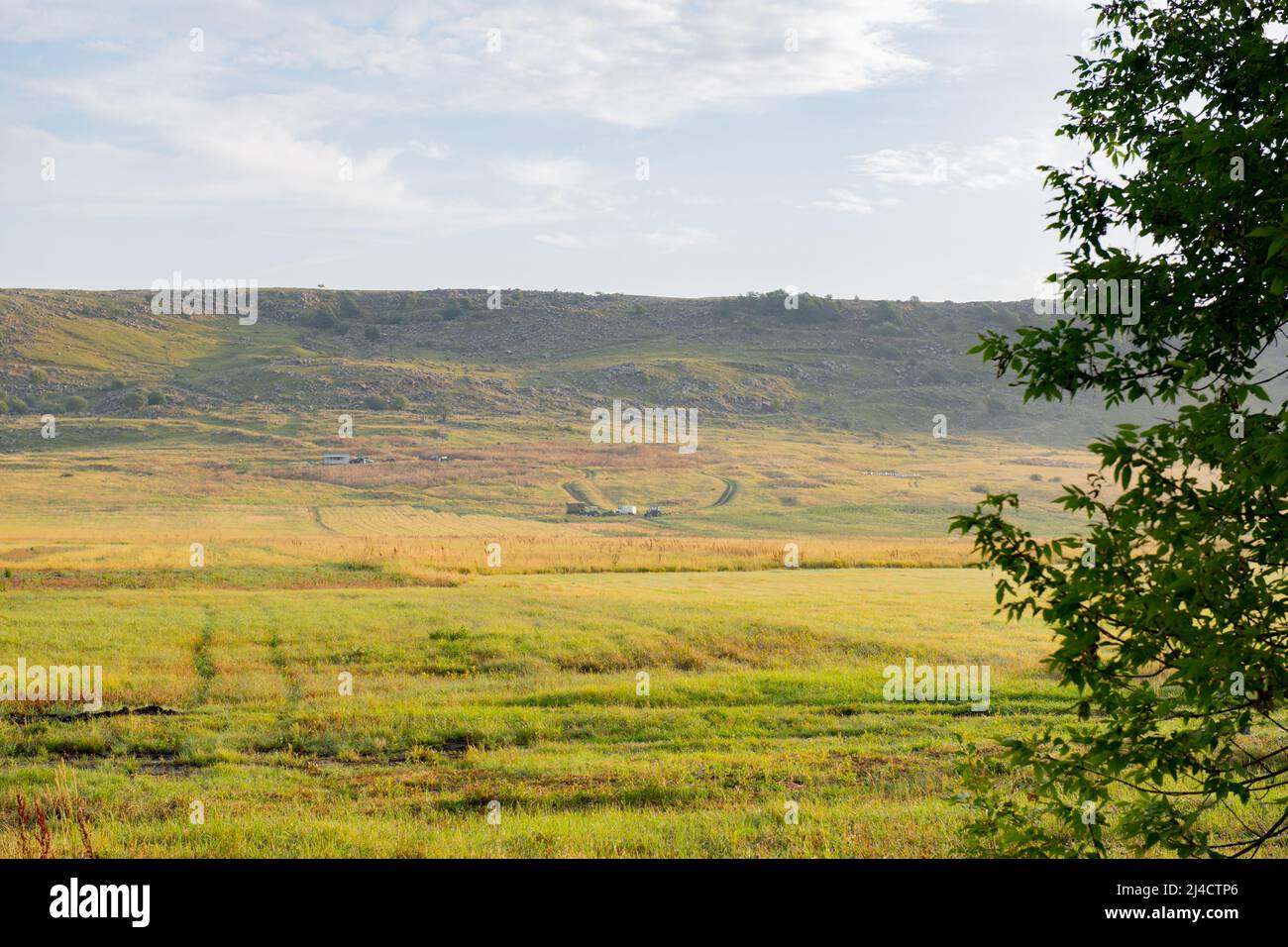 beautiful landscapes of nature in georgia in summer Stock Photo - Alamy