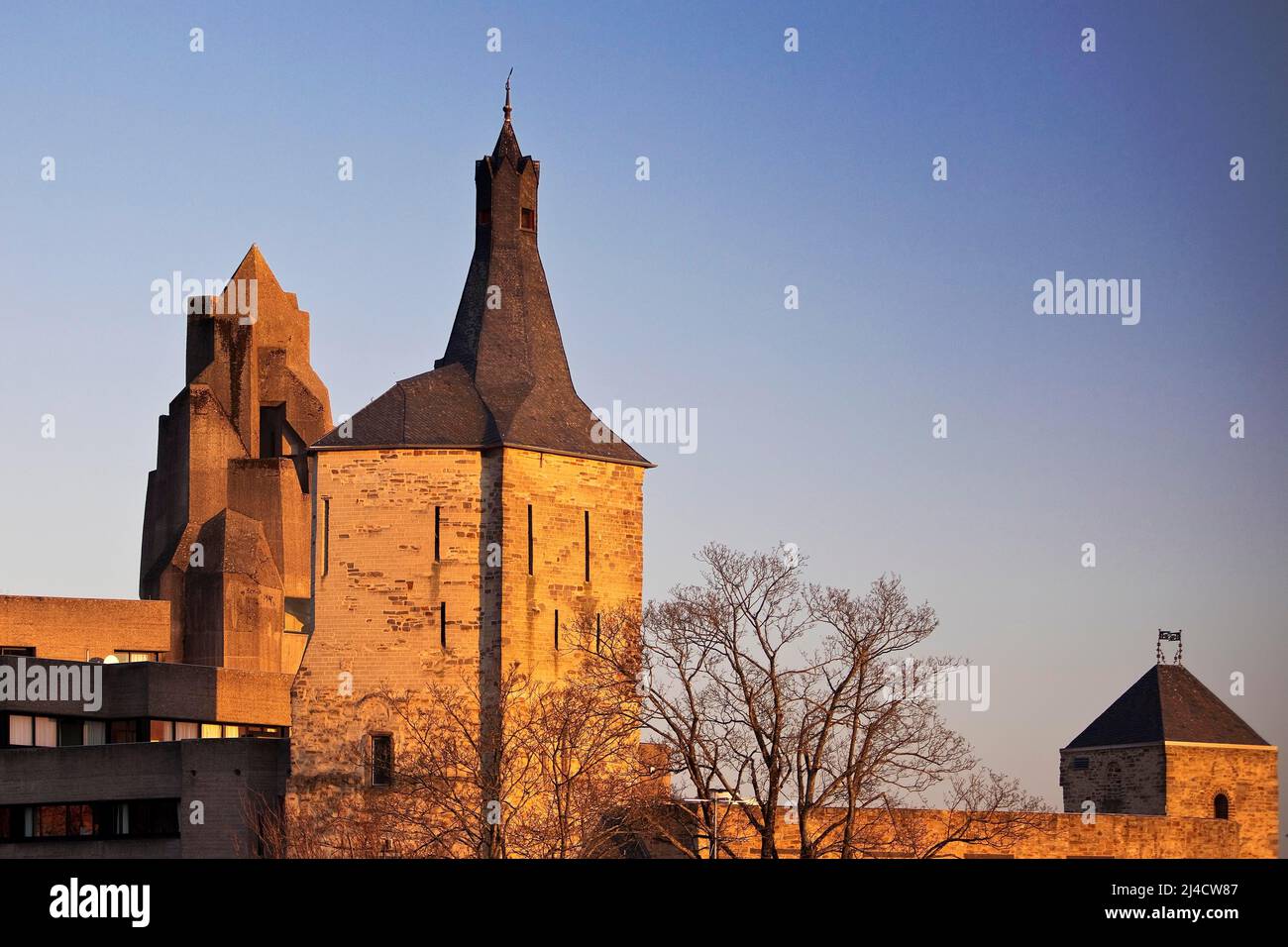 Old Bensberg Castle also called Burg Bensberg, architect Gottfried ...