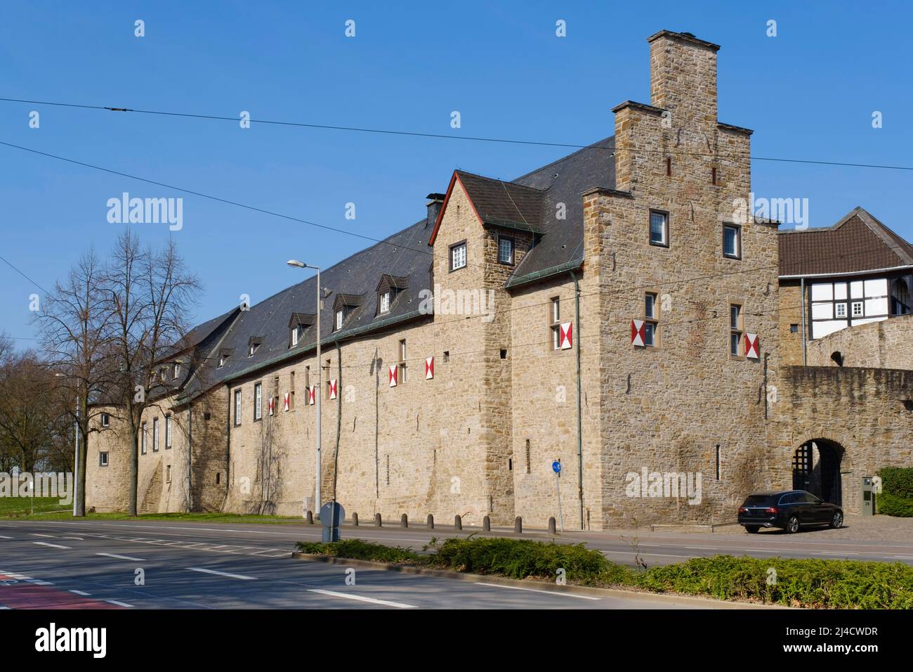 Schloss Broich, Muelheim an der Ruhr, Ruhrgebiet, Nordrhein-Westfalen ...