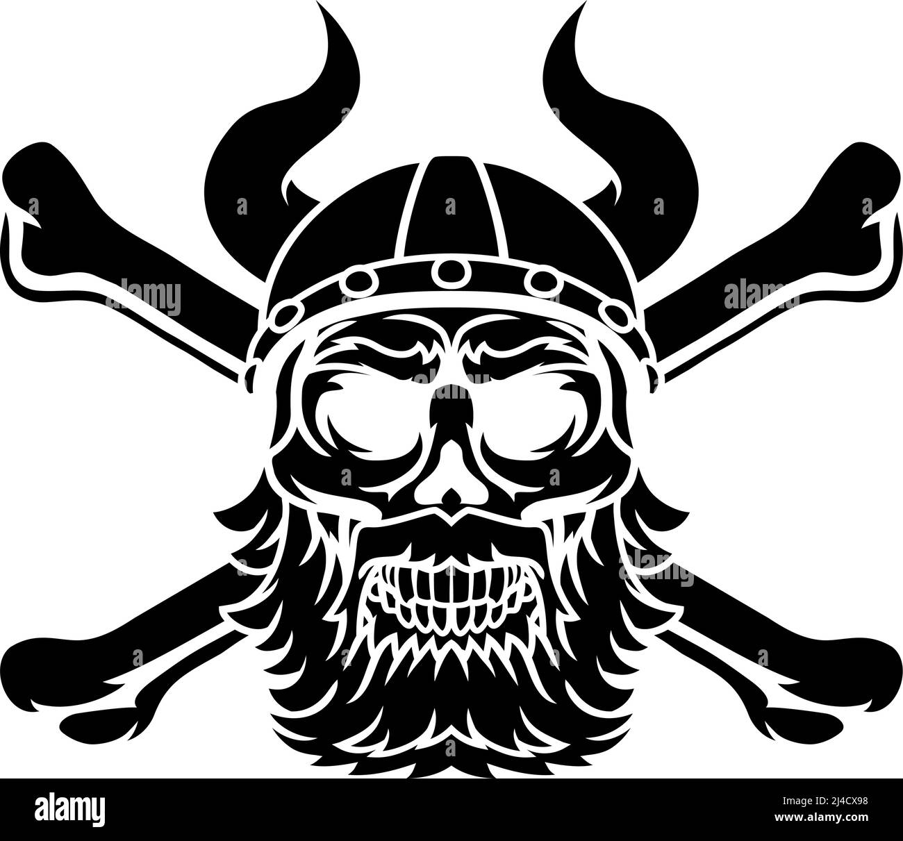 Viking Skeleton Warrior Drawings