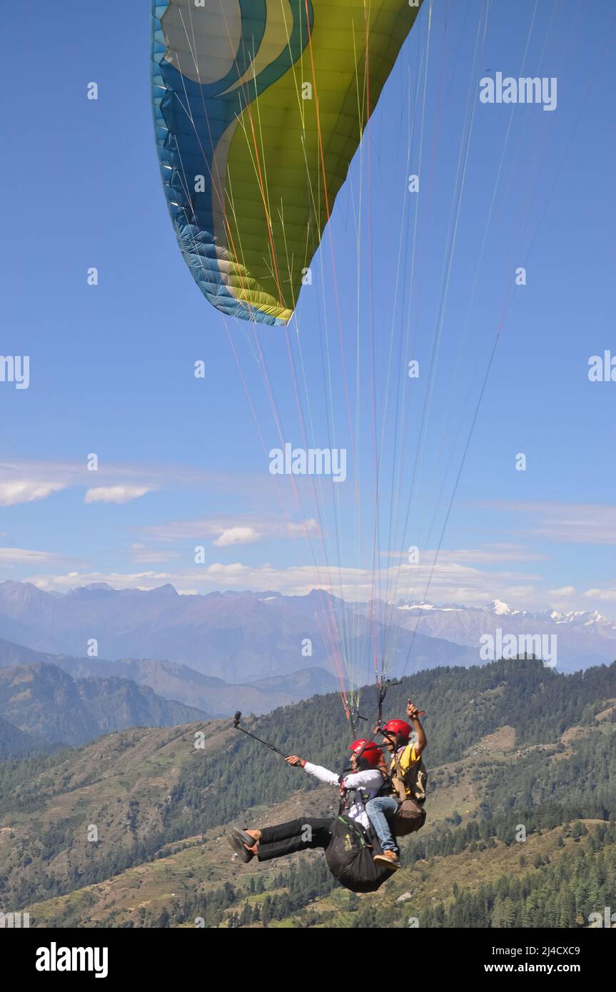 Tandem para glide mountain hi-res stock photography and images - Alamy