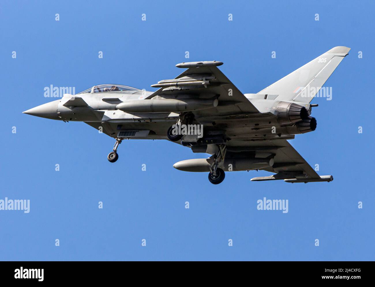 Undercarriage raf typhoon fighter plane hi-res stock photography and ...