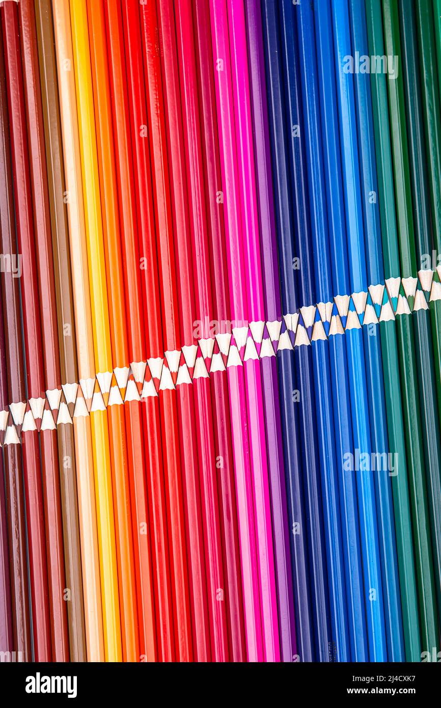 Triangular pencils hi-res stock photography and images - Alamy
