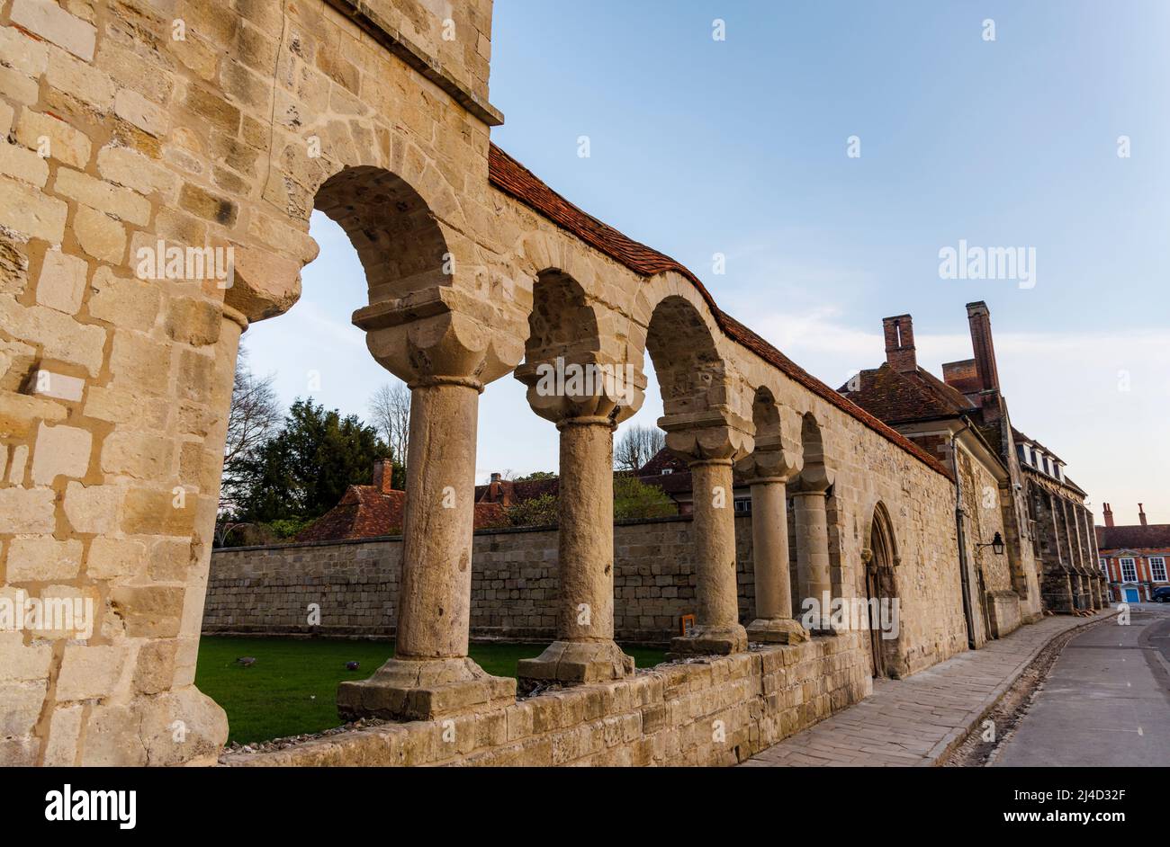 The Old Chapter House by the Dean Garnier Garden entrance on the south ...