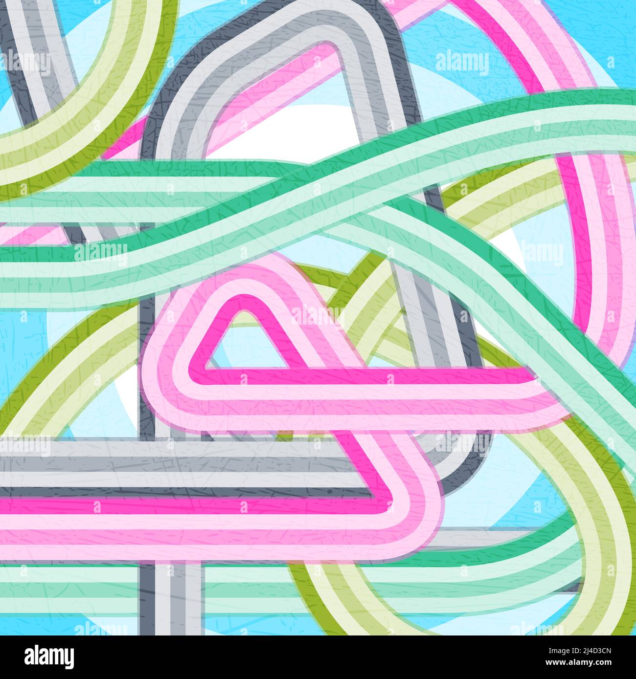 Vector Modern Disco Grunge Background with curved lines. EPS10 opacity ...