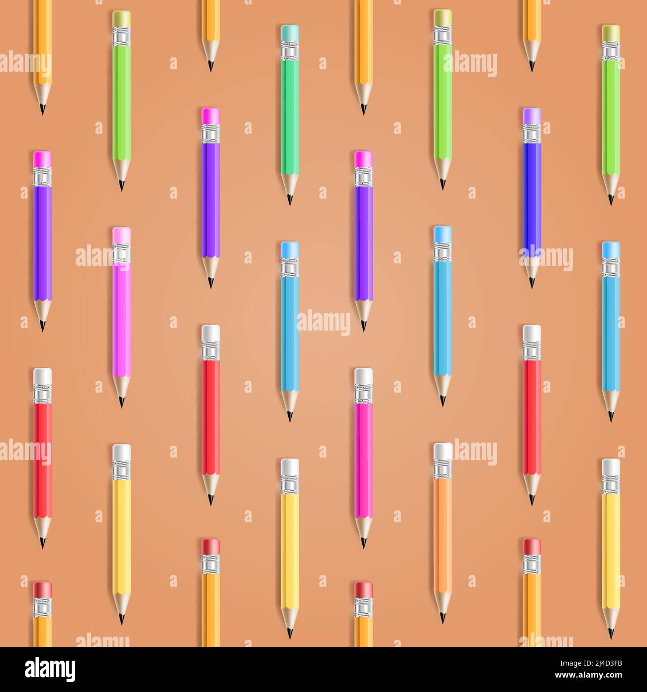 Vector Pencil Seamless Pattern. Education Background. EPS10 opacity ...