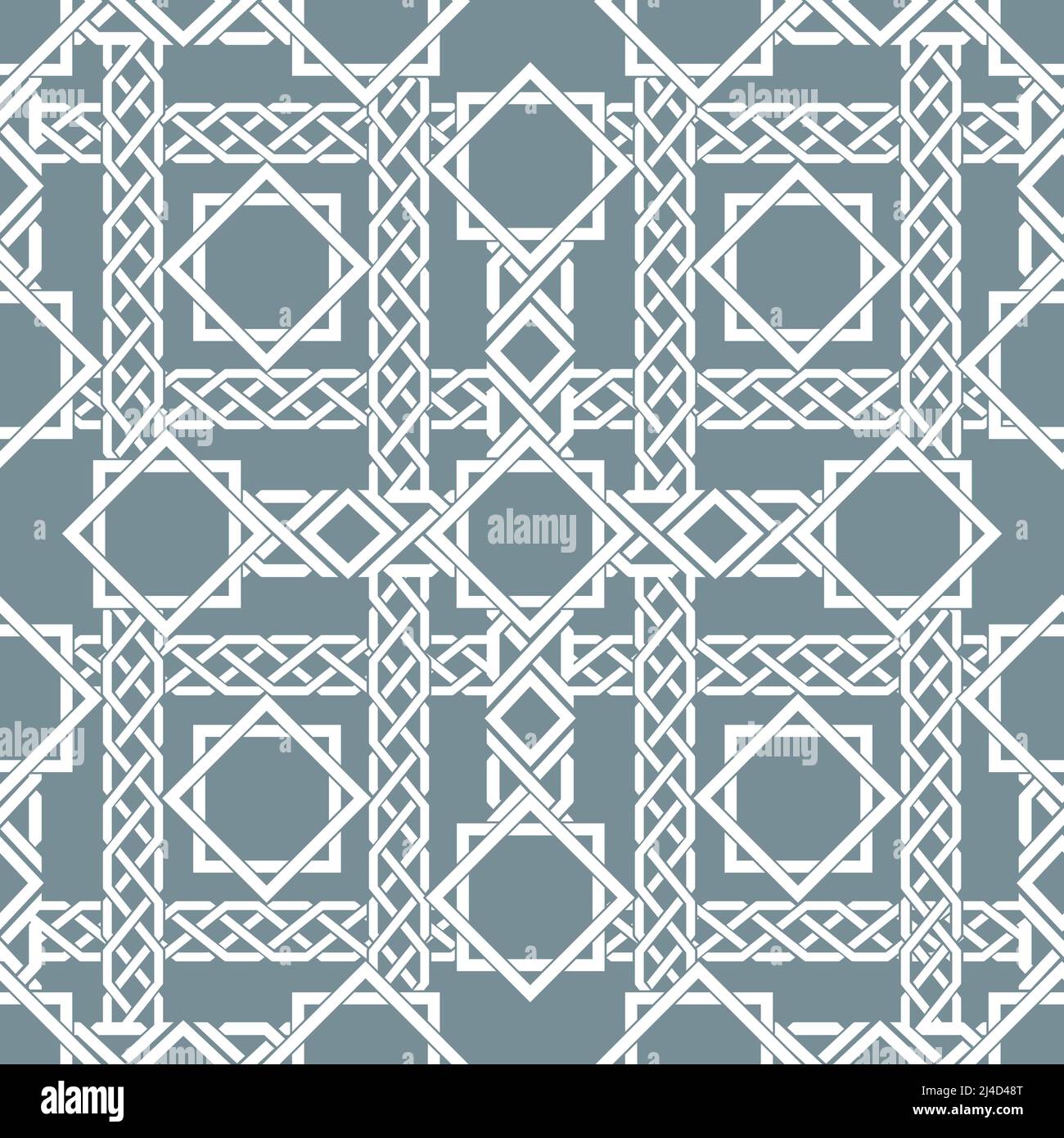 Arabic seamless pattern with intersecting stripes, islamic lines ...