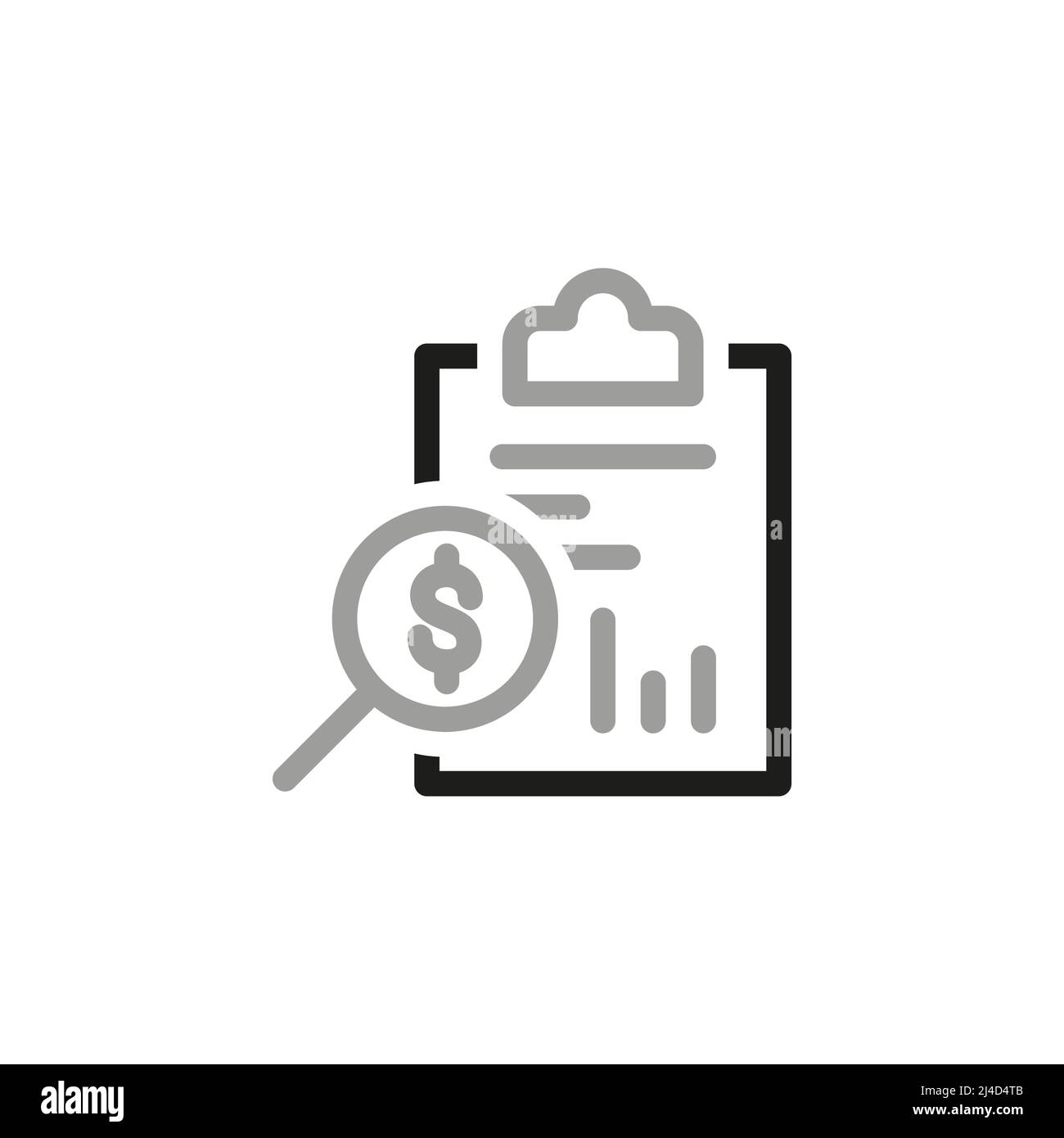 Simple of Clipboard Related Icons. Search for funding Stock Vector ...