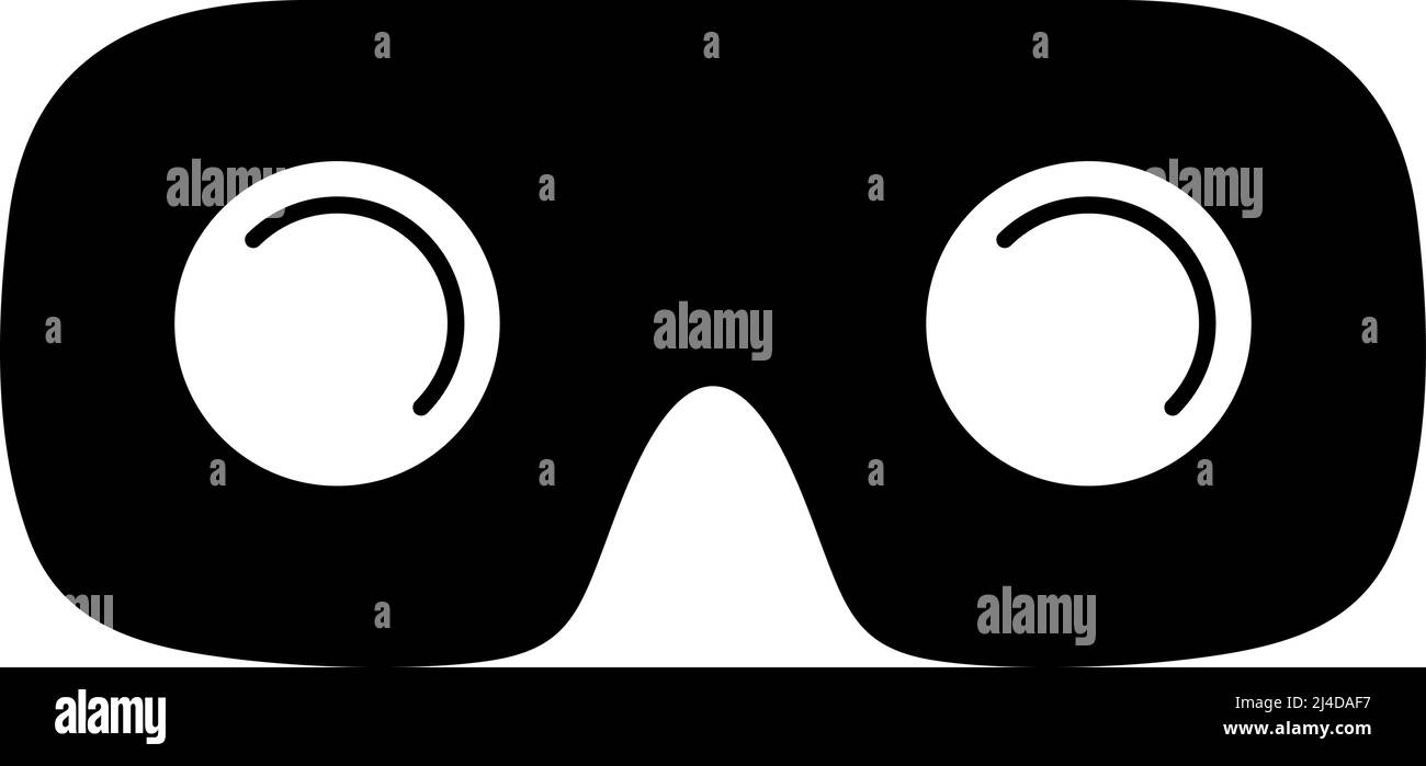 Virtual reality glasses. games equipment vector illustration Stock ...