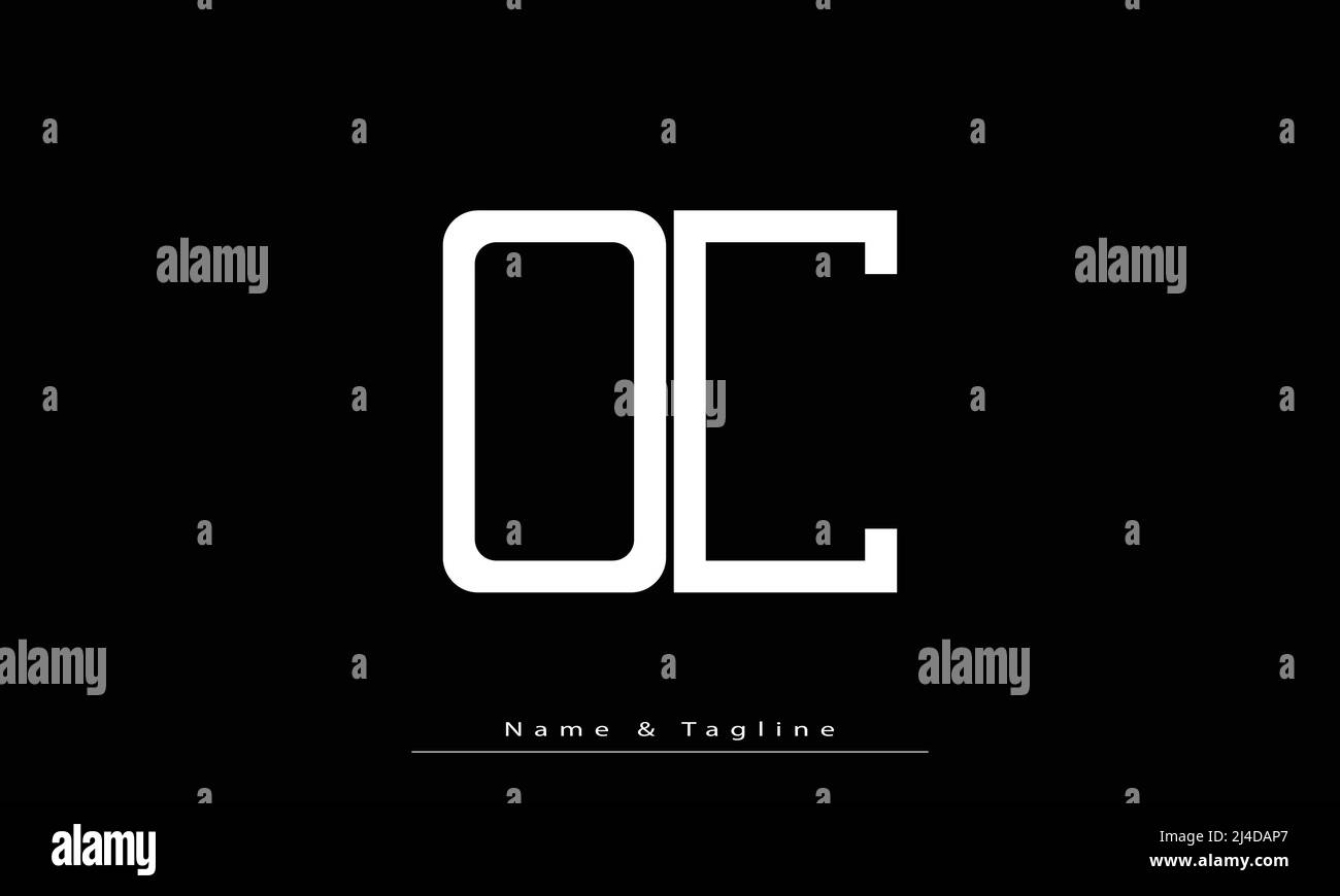 Alphabet letters Initials Monogram logo OC , CO Stock Vector Image ...