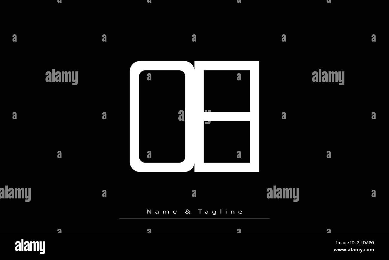 Ob letter Stock Vector Images - Alamy