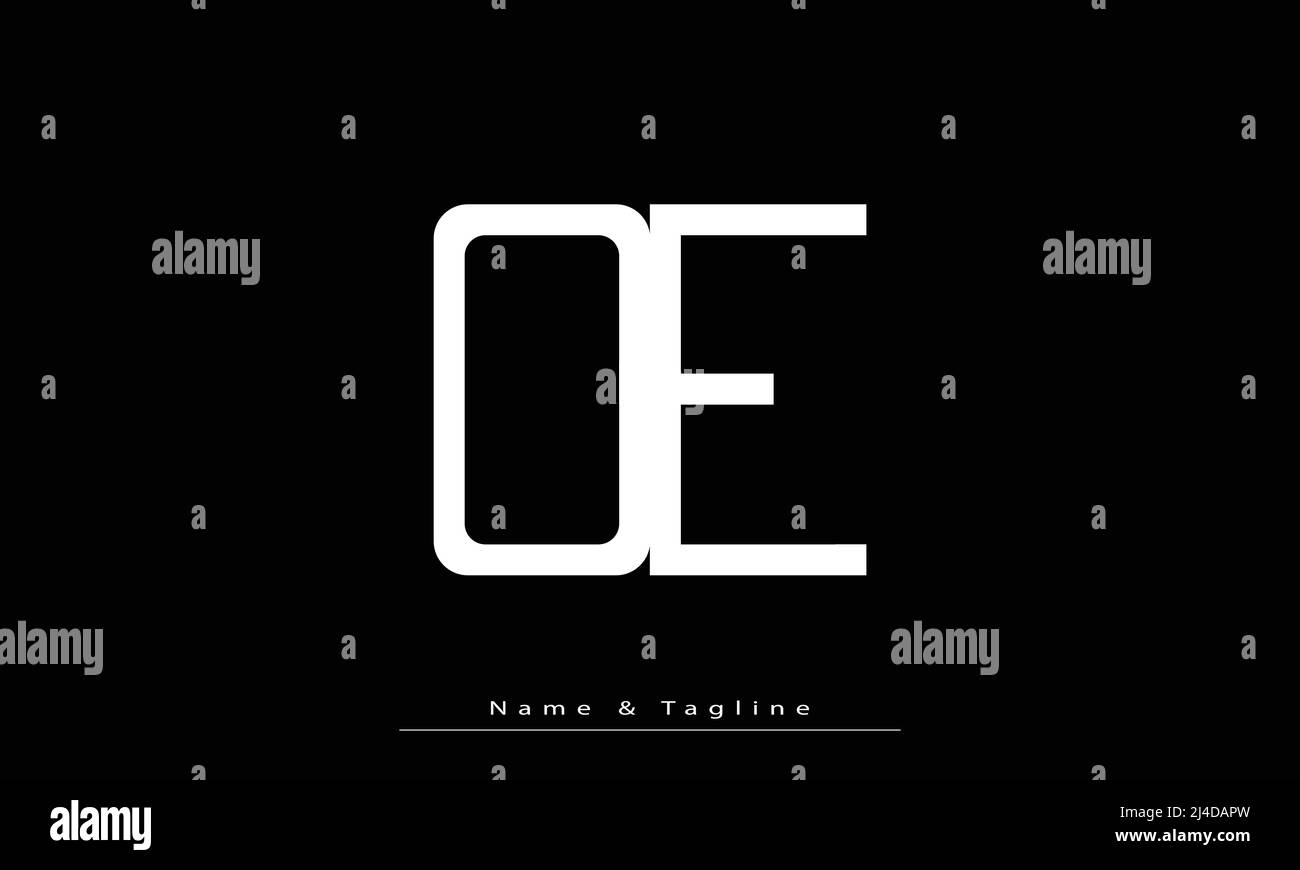 Letter oe Black and White Stock Photos & Images - Alamy