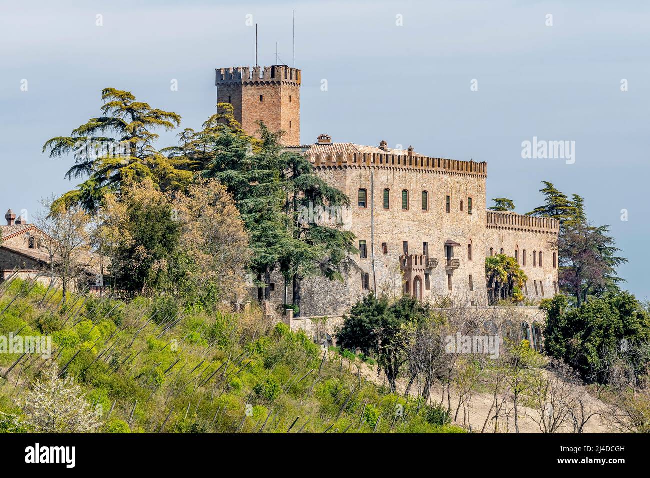 Tabiano castle hi-res stock photography and images - Alamy