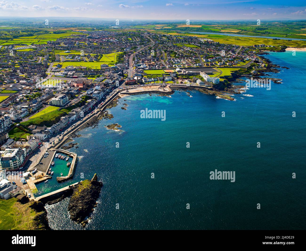 Derry north ireland aerial hi-res stock photography and images - Alamy