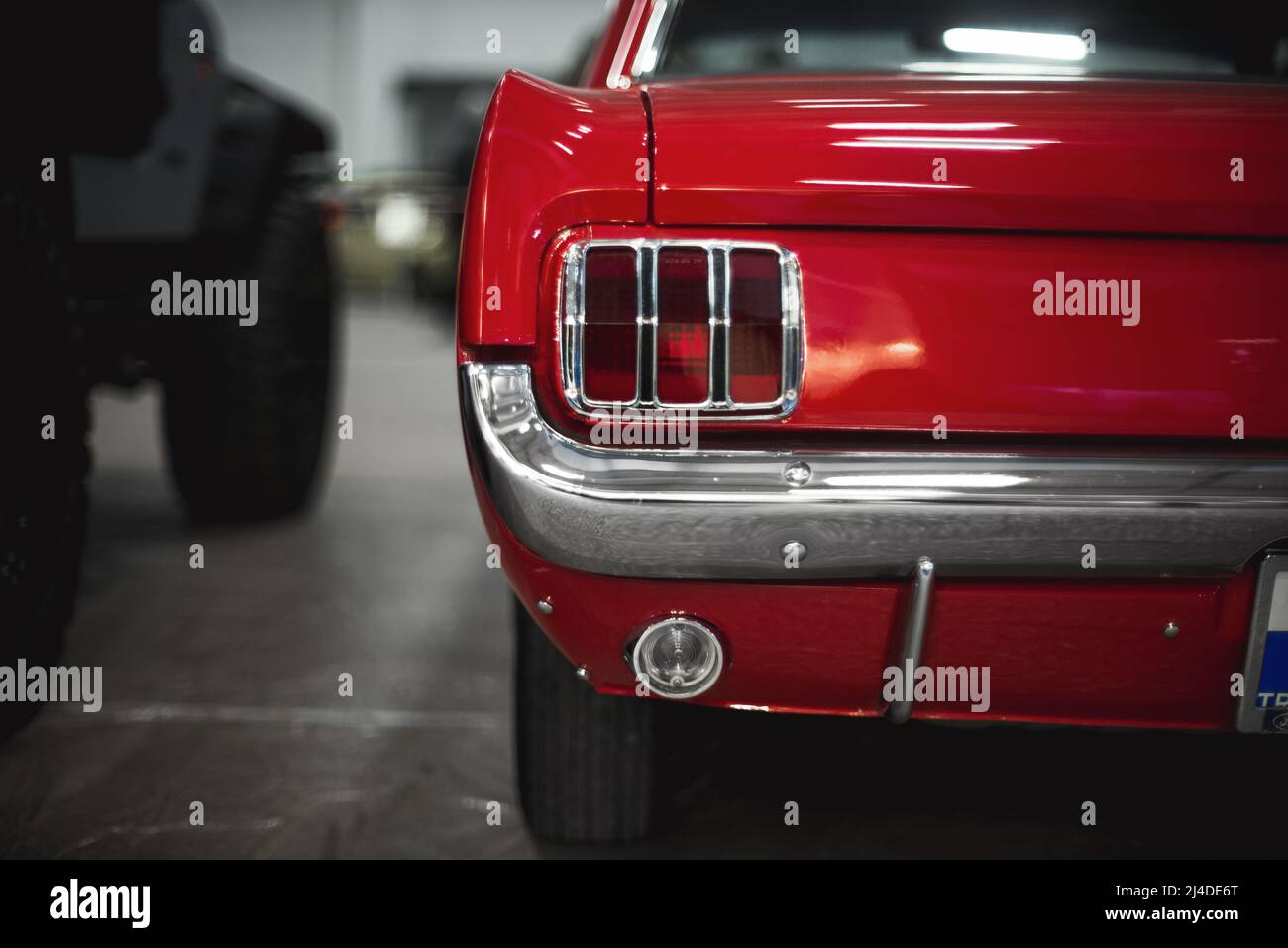 Rear view mustang hi-res stock photography and images - Alamy