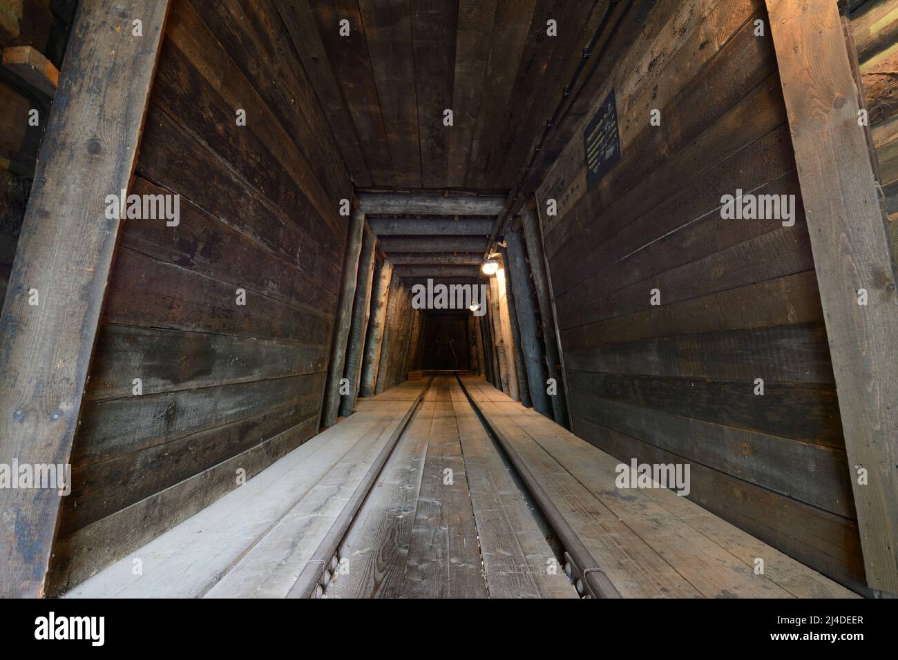 View of a mine shaft Stock Photo - Alamy