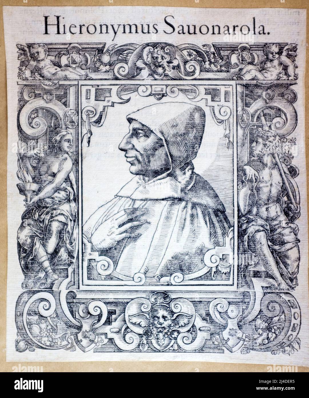 Images of Savanarola San Marco Museum Florence Italy Stock Photo - Alamy